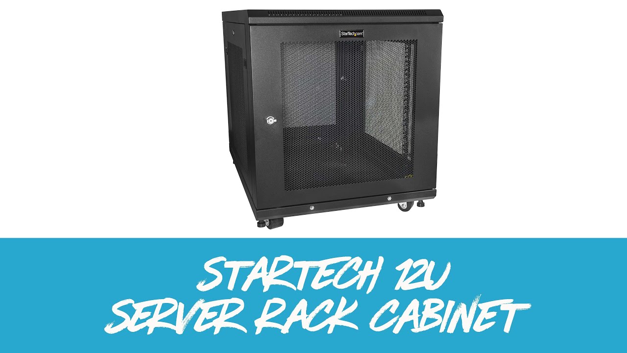 🖥️ StarTech 12U Server Rack Cabinet Review – My Home Server Setup - YouTube