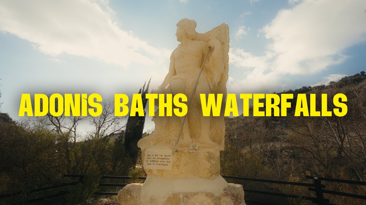 Cyprus Adonis Bath Waterfalls Sony A7IV & DJI Flip Cinematic Video ...
