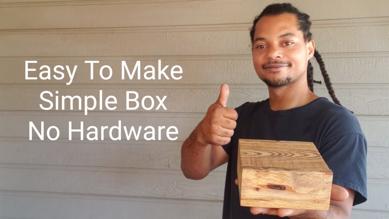 Wooden box make simple How to make (Step by Step Simple Box) - YouTube