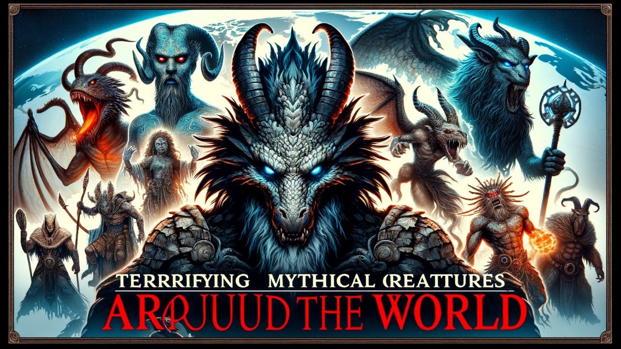 Top 10 Terrifying Mythical Creatures Around the World (Part 2) - YouTube