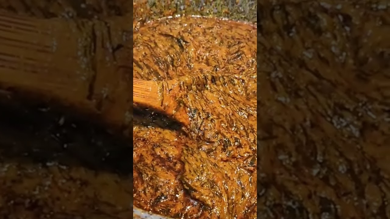 Cameroonian okok sucré - YouTube