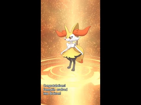 Serena's Fennekin Evolves | Pokemon Masters