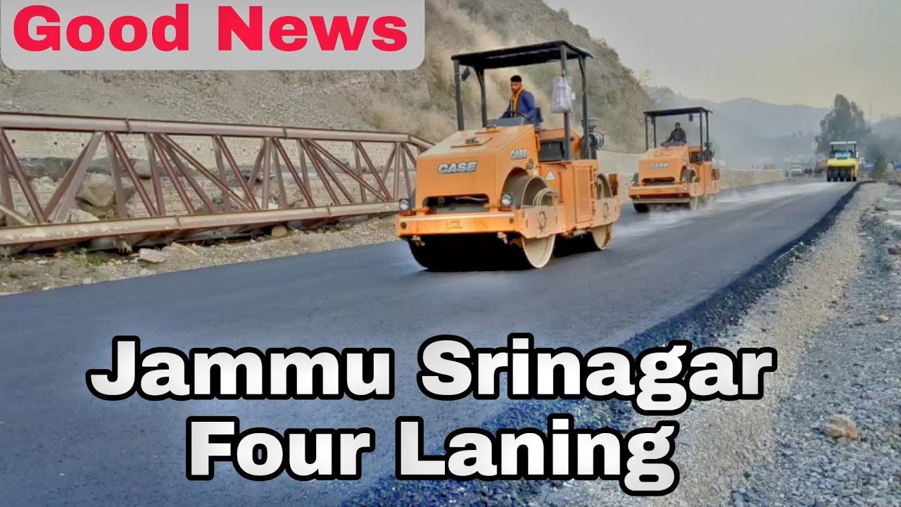 Jammu Srinagar Four Lane Work | NH 44 | Jammu To Kashmir Road Update ...