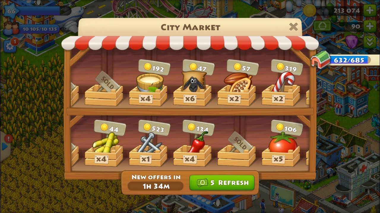 Township Level 66 Update 29 HD 1080p - YouTube