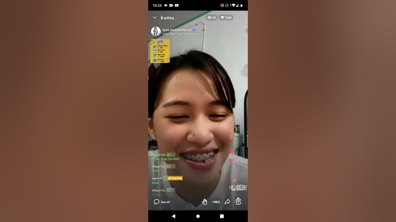 MNL48 LYZA on KUMU LIVE S2 💎December 4, 2022💎 - YouTube