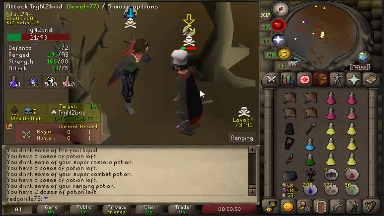 OSRS Fire Surge and Flames Pking - Who needs Ancients? - YouTube