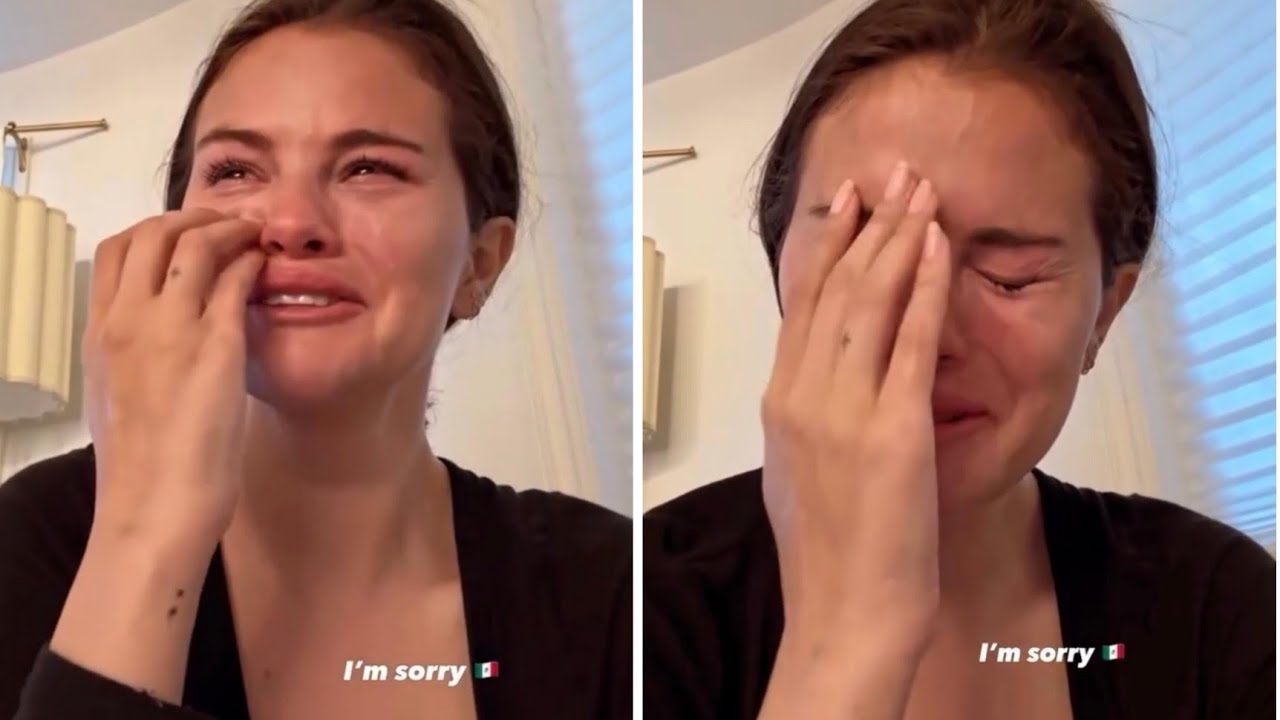 Selena Gomez Crying for her People - YouTube