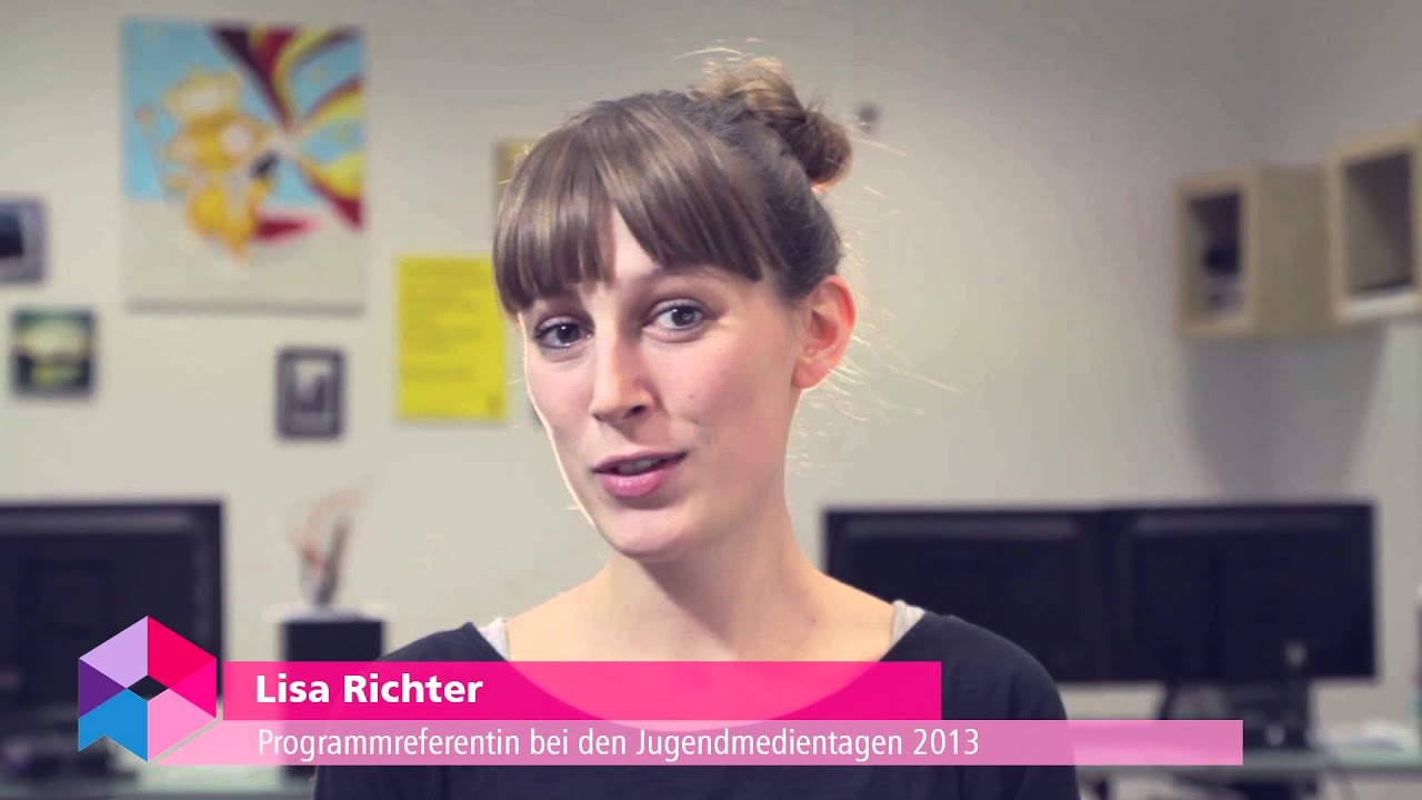 Lisa Richter über das Besondere der Jugendmedientage - YouTube