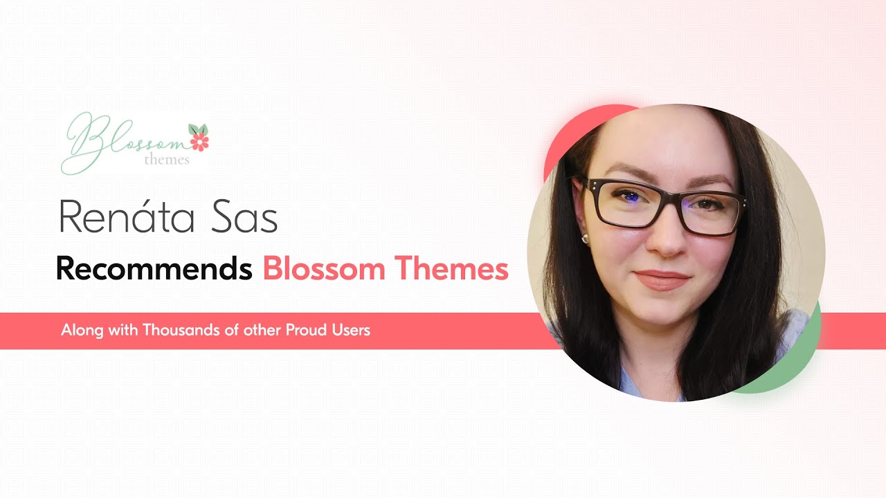 Renáta Sas recommends Blossom Themes - YouTube