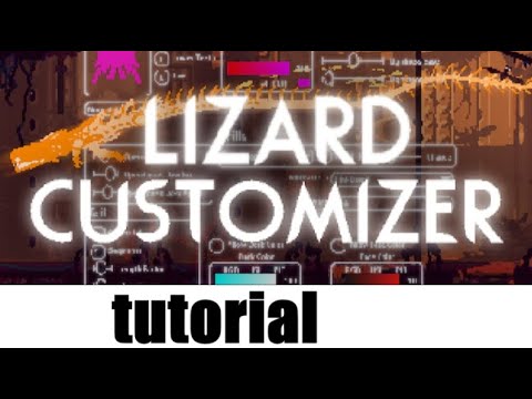Lizard Customizer Tutorial (REMAKE) - YouTube