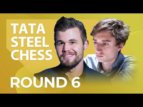 Tata Steel Chess Tournament 2022 - Round 6 | Hosts Hess and Steil-Antoni