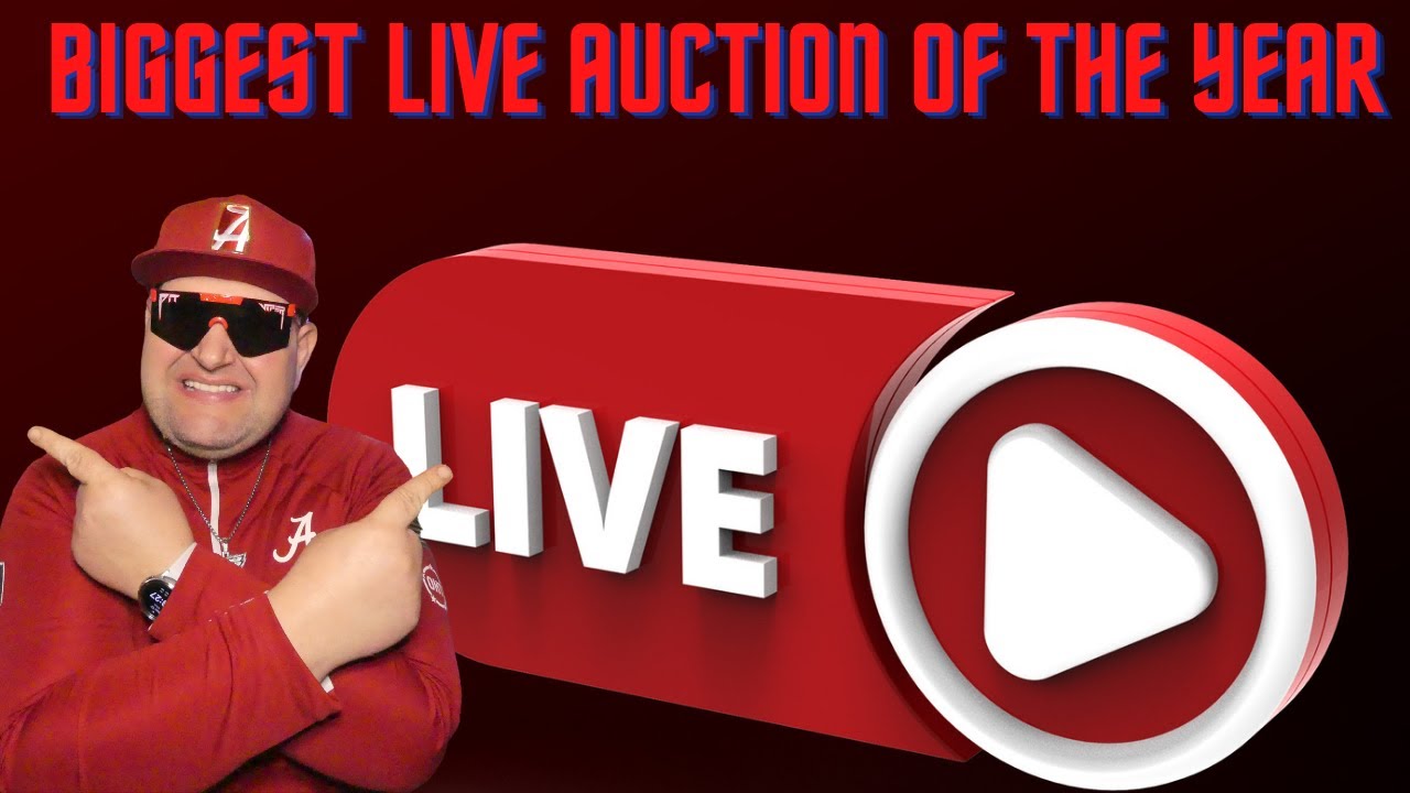 LAST HUGE LIVE AUCTION OF THE YEAR. YHEA YHEA. H - YouTube
