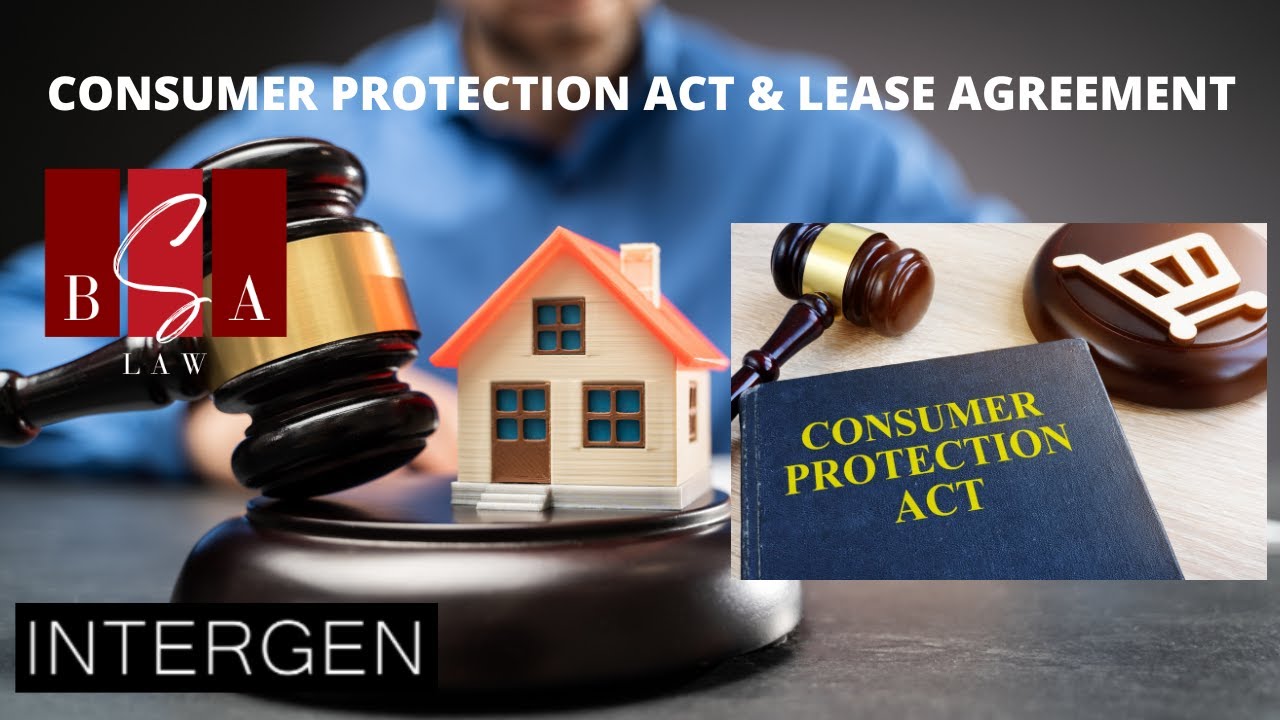 Consumer Protection Act & Lease Agreement - YouTube