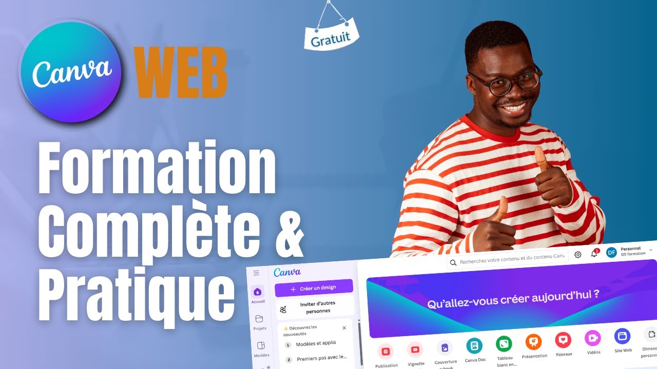 Canva: Le Tutoriel Ultime pour Débutants - Comment utiliser Canva comme un Pro en 2025 - YouTube
