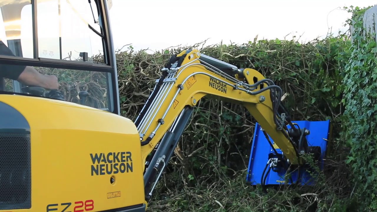 Slanetrac FH 80 Flail Cut - YouTube