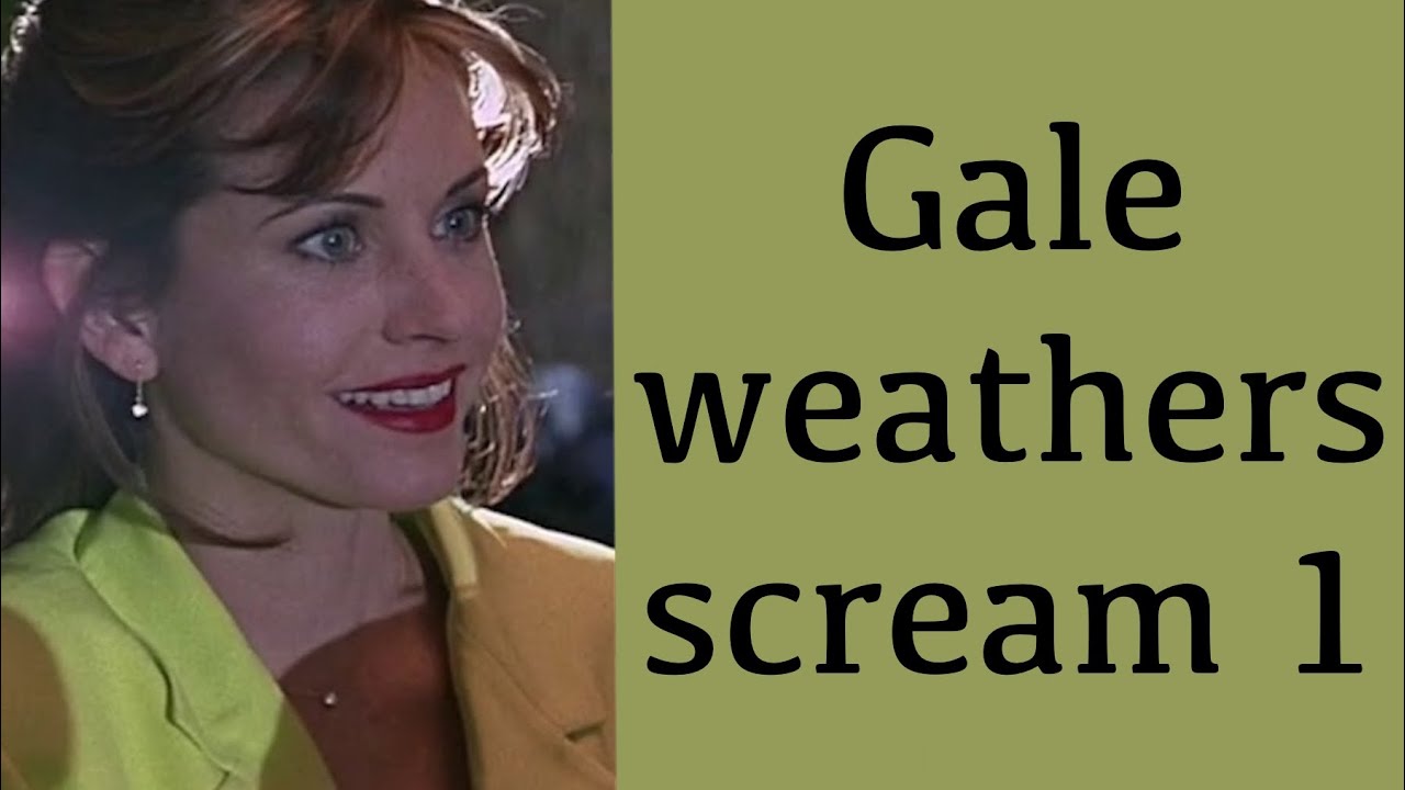 Gale weathers scream 1 twixtor - YouTube