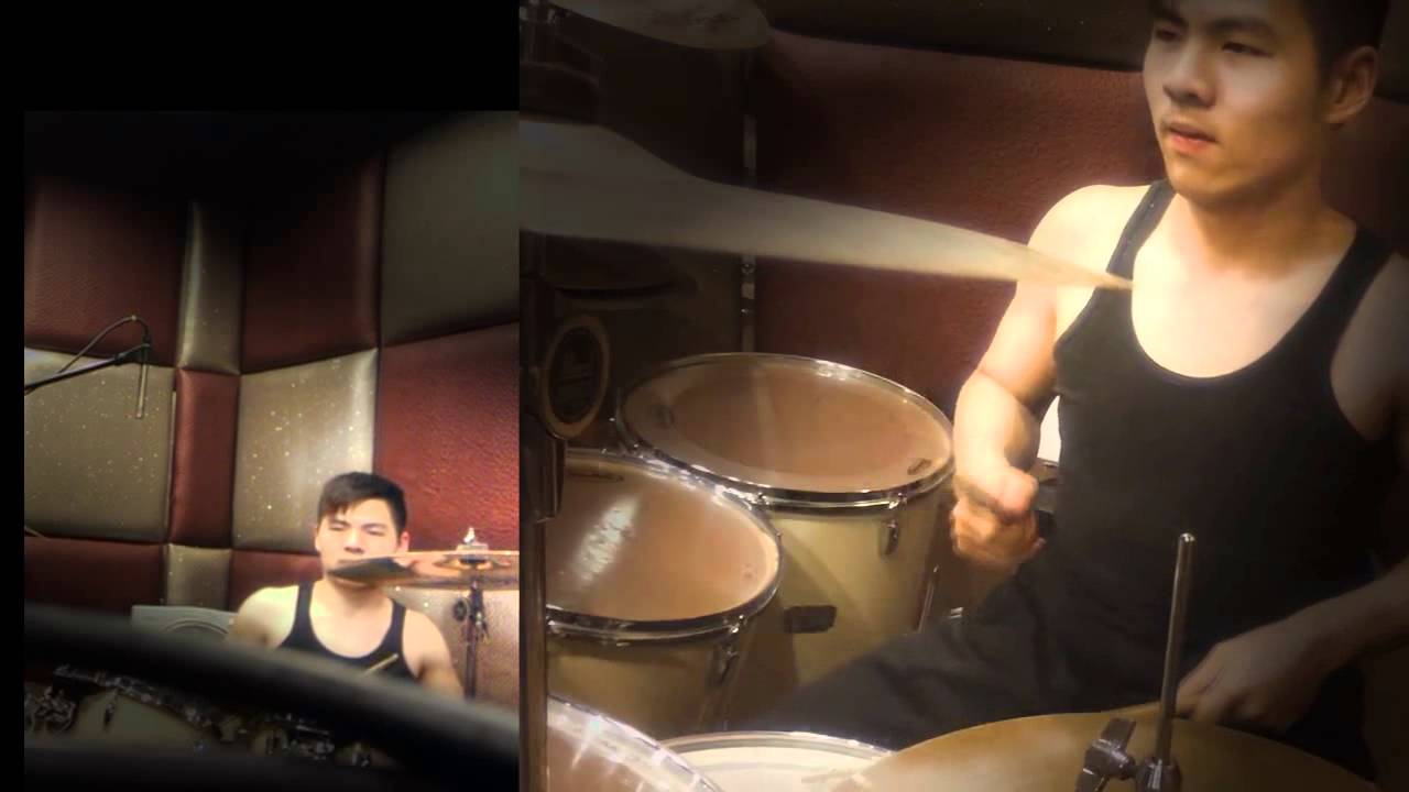 The killers mr.brightside band cover drum cam - YouTube