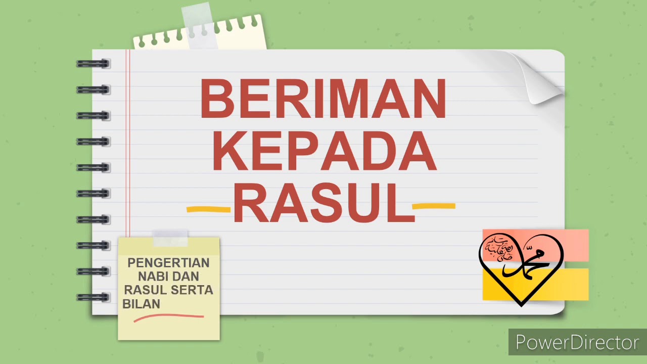 Pengertian Nabi Dan Rasul - YouTube