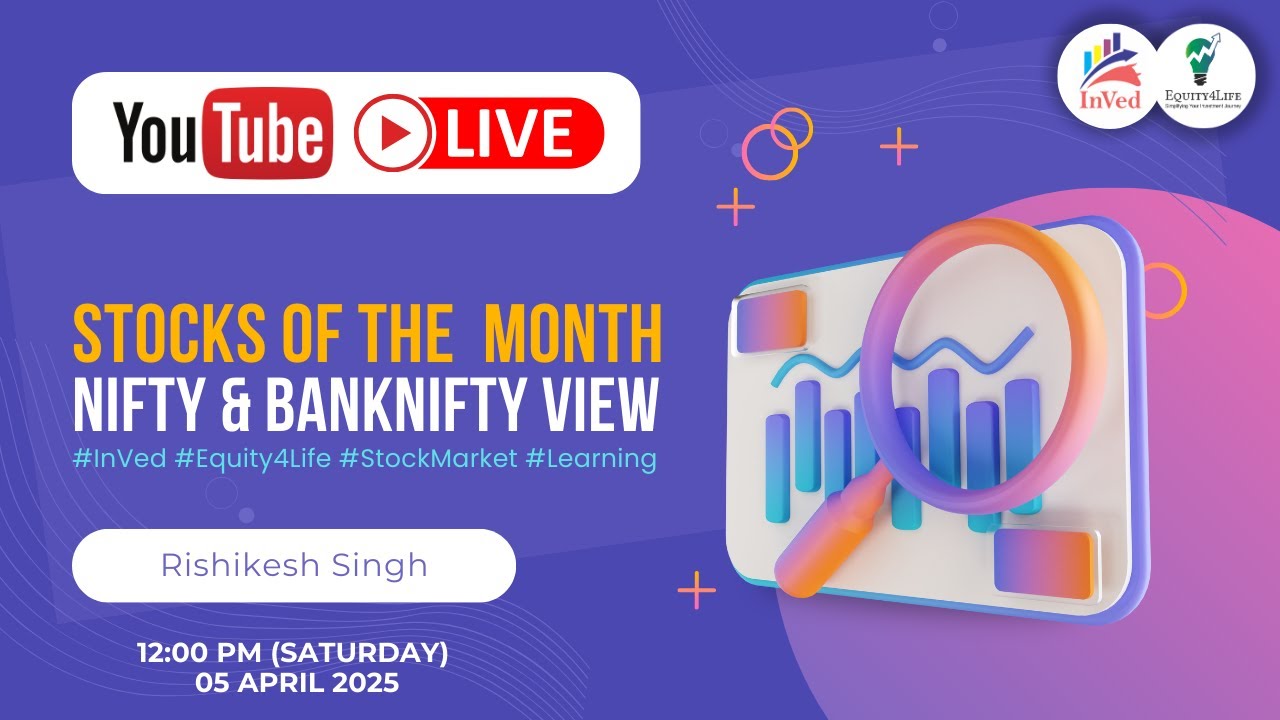 STOCKS of the week | Nifty & Bank Nifty View | Rishikesh Singh | InVed | Equity4Life | - YouTube