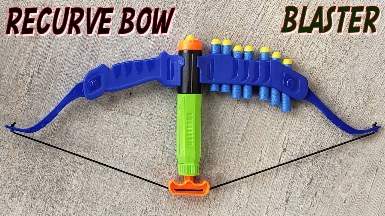 Buzz Bee AIR WARRIORS Recurve Bow Dart Blaster - YouTube