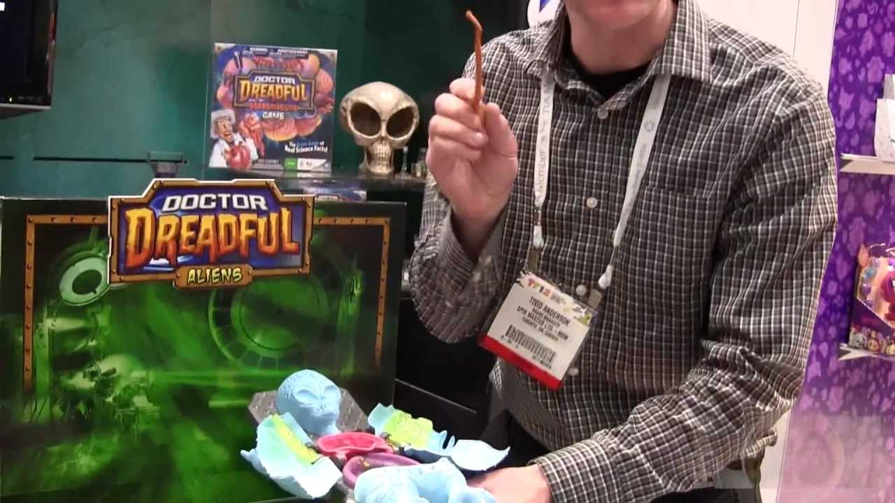 Doctor Dreadful Aliens - 2012 New York Toy Fair - The Toy Spy - YouTube