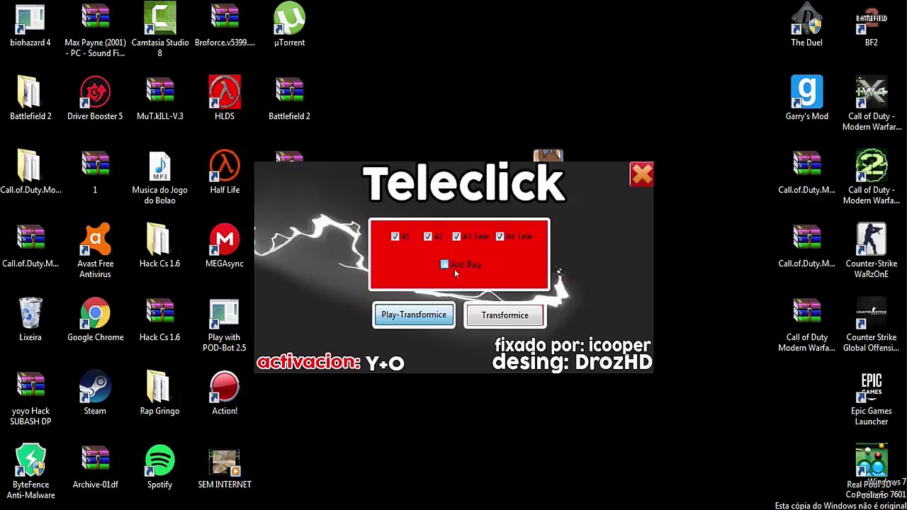 HACK PARA TRANSFORMICE ATUALIZADO 2018 - YouTube