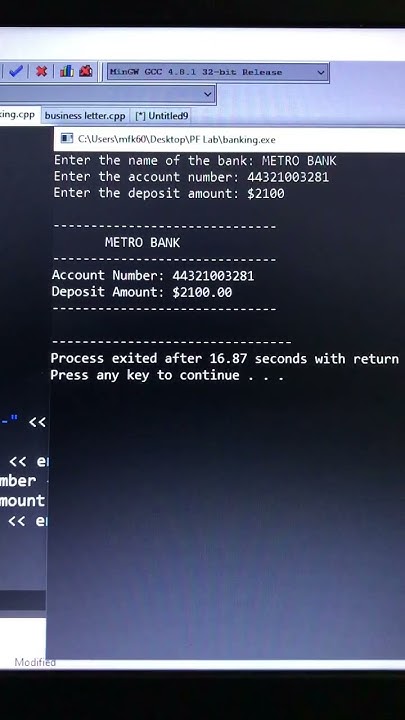 bank structure c++ #coders #codinglife #codingninja #codemasters #codelife #coding #code #coder ...