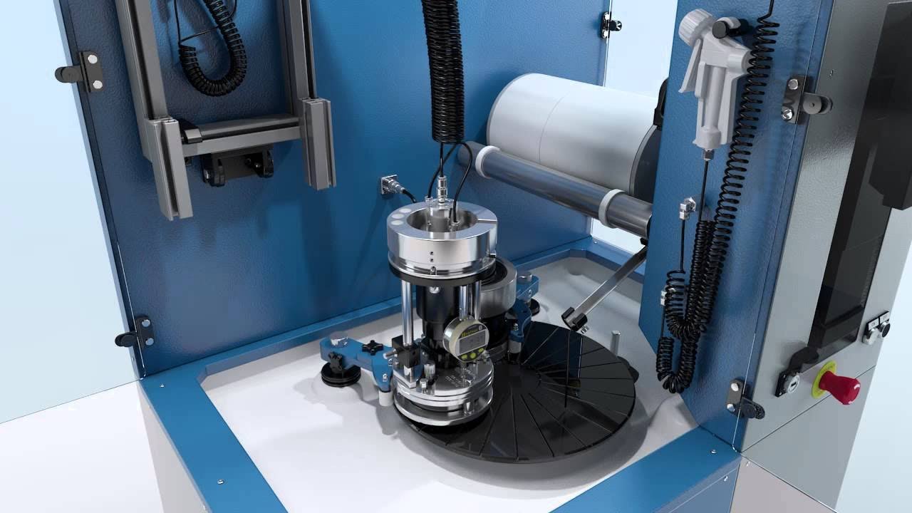 Logitech Akribis air lapping and polishing system 晶圓精密研磨拋光介紹 - YouTube