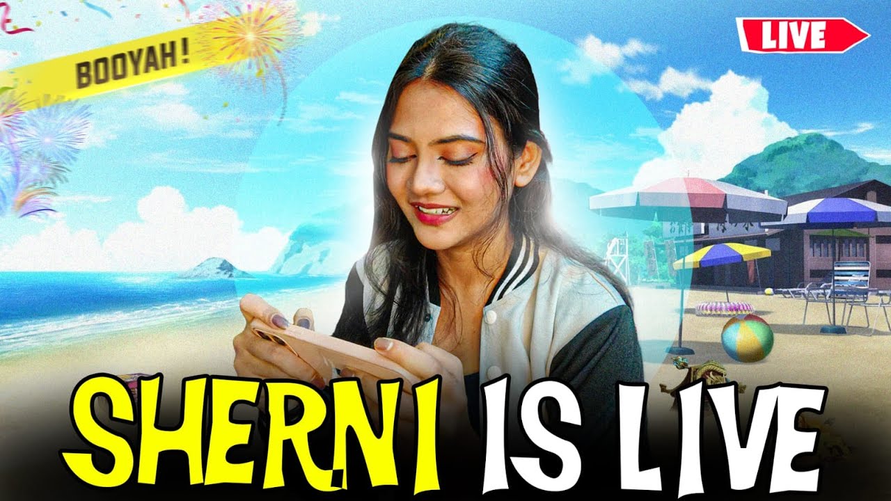 🔴 [LIVE] | FREE FIRE 🔥| RANK PUSH😎 | SHERNI FF #ffgirllive#freefire# ...