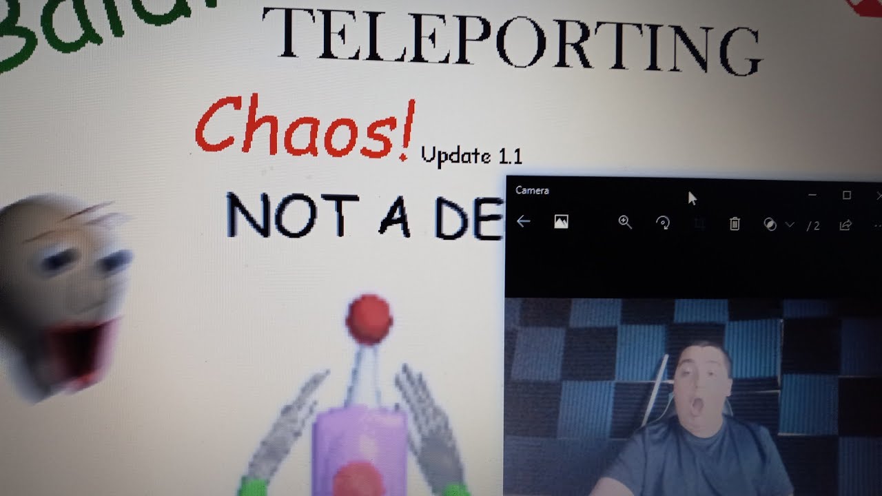 Baldi's School is Loaded With Teleporters!! (Baldi's Teleporting Chaos ...