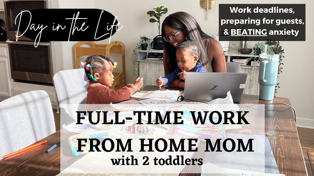 FULL-TIME WORKING MOM | Day in the Life Mom Vlog | Morning Routine ...