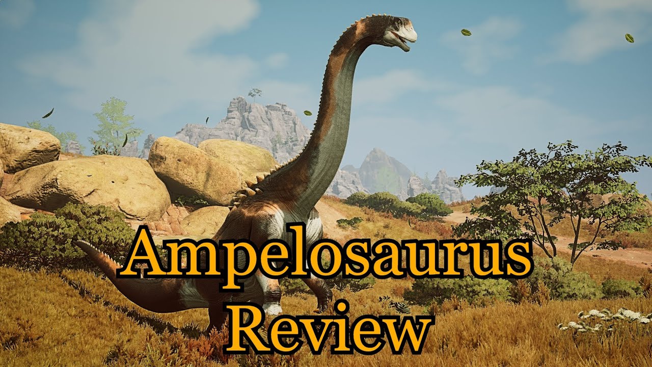 Ampelosaurus Mod review - Path of titans - YouTube