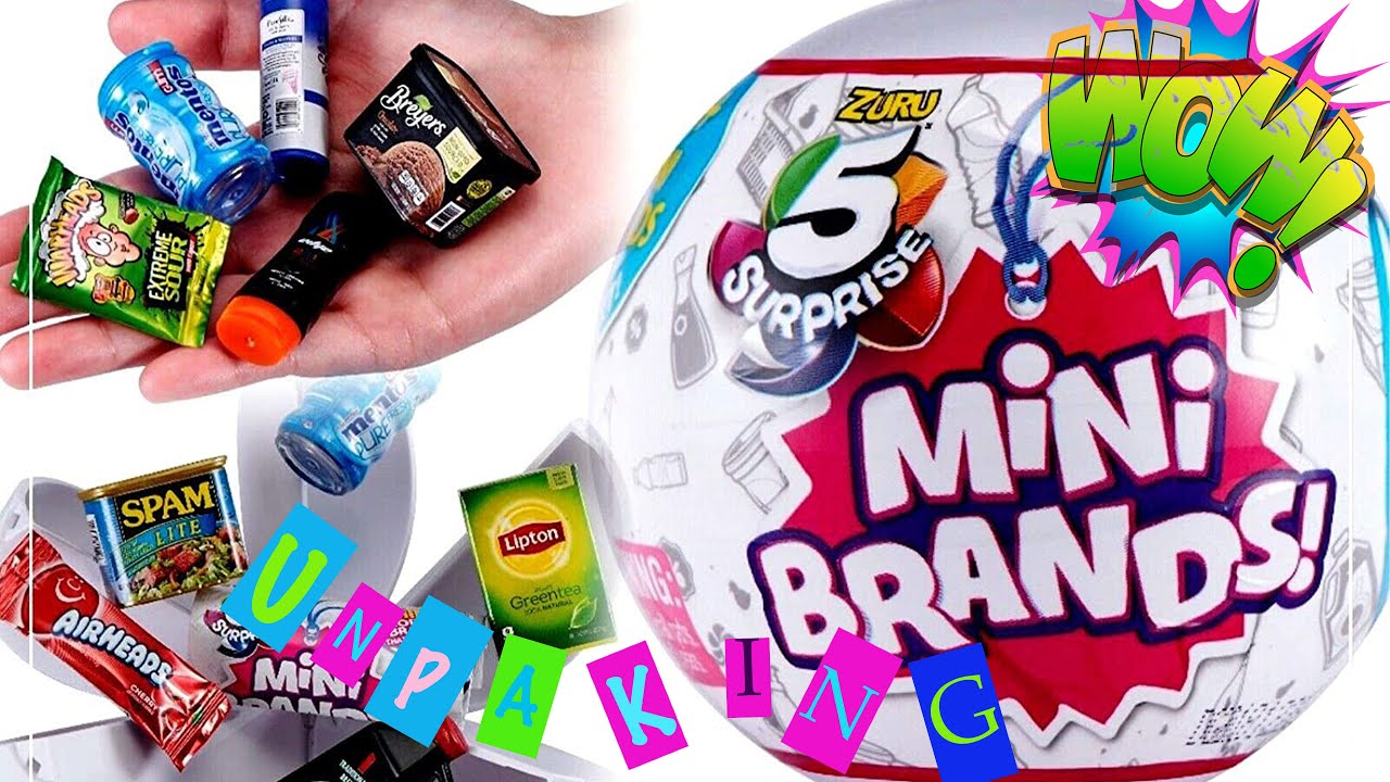 Mini Brands Series 3 Miniatures Unboxing Review | - YouTube
