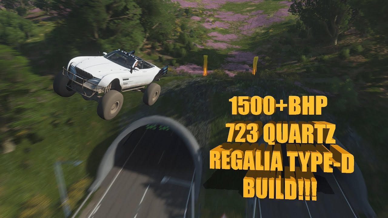 FH4: 723 Quartz Regalia Type-D - 1515BHP 6.5L V12 Twin Turbo Swap - YouTube