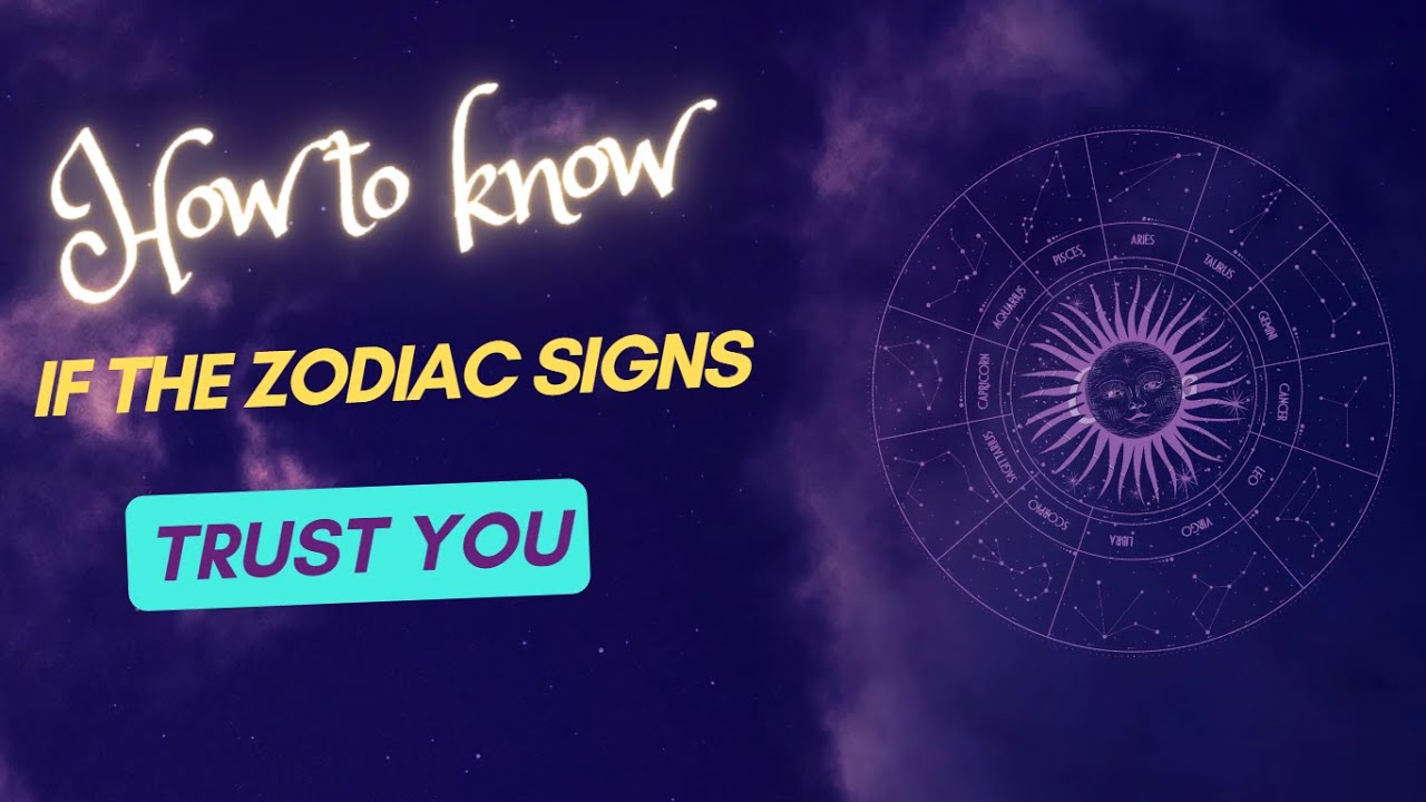 How to know if Zodiac Signs TRUST you | Meet Ananya - YouTube