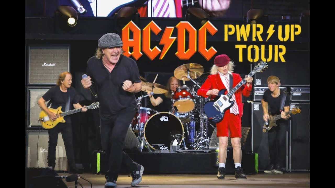 AC/DC return to the road in North America for Power Up tour 2025 - YouTube
