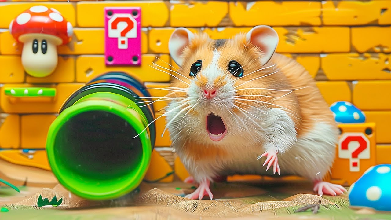Revealing the Dramatic Escape Secrets of a Hamster in the Mario Maze ...