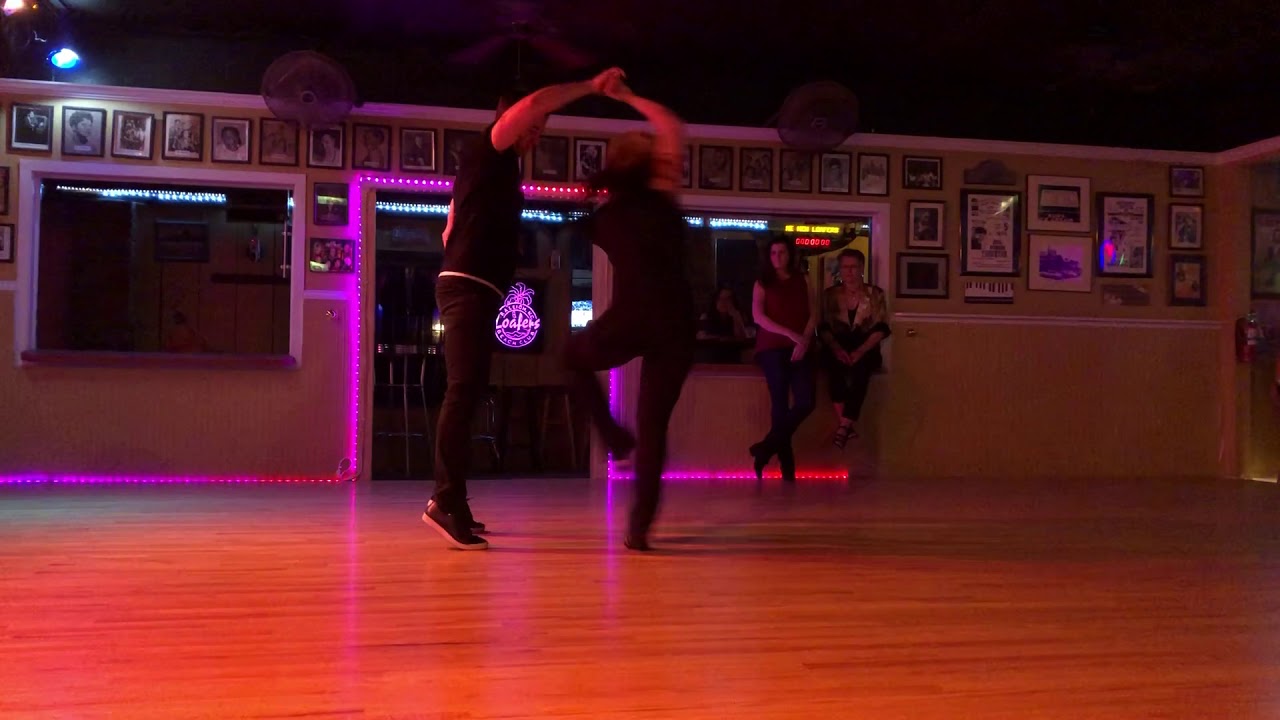 Jordan Frisbee & Tatiana Mollman west coast swing demo - YouTube