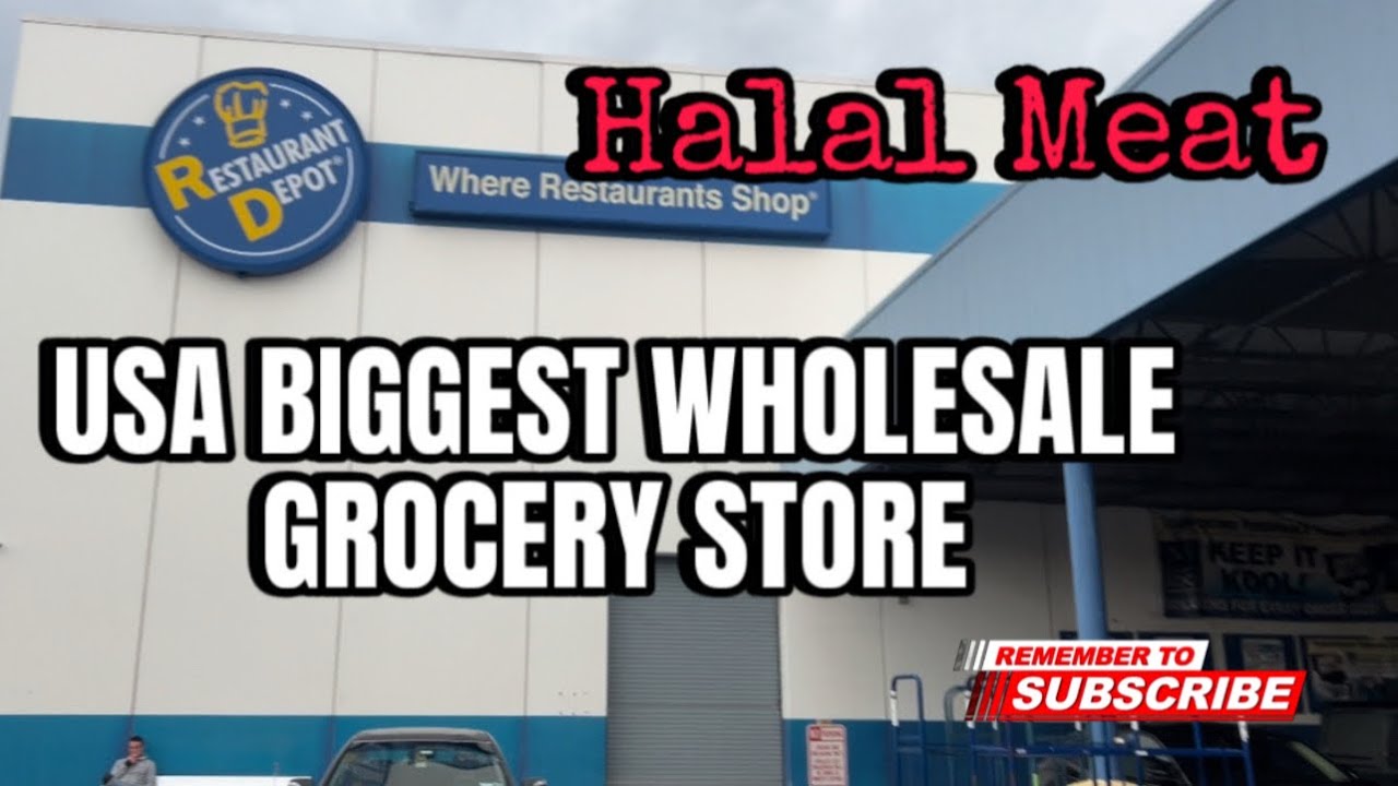 USA biggest wholesale Market | Halal meat | Life in USA #halal #usa # ...