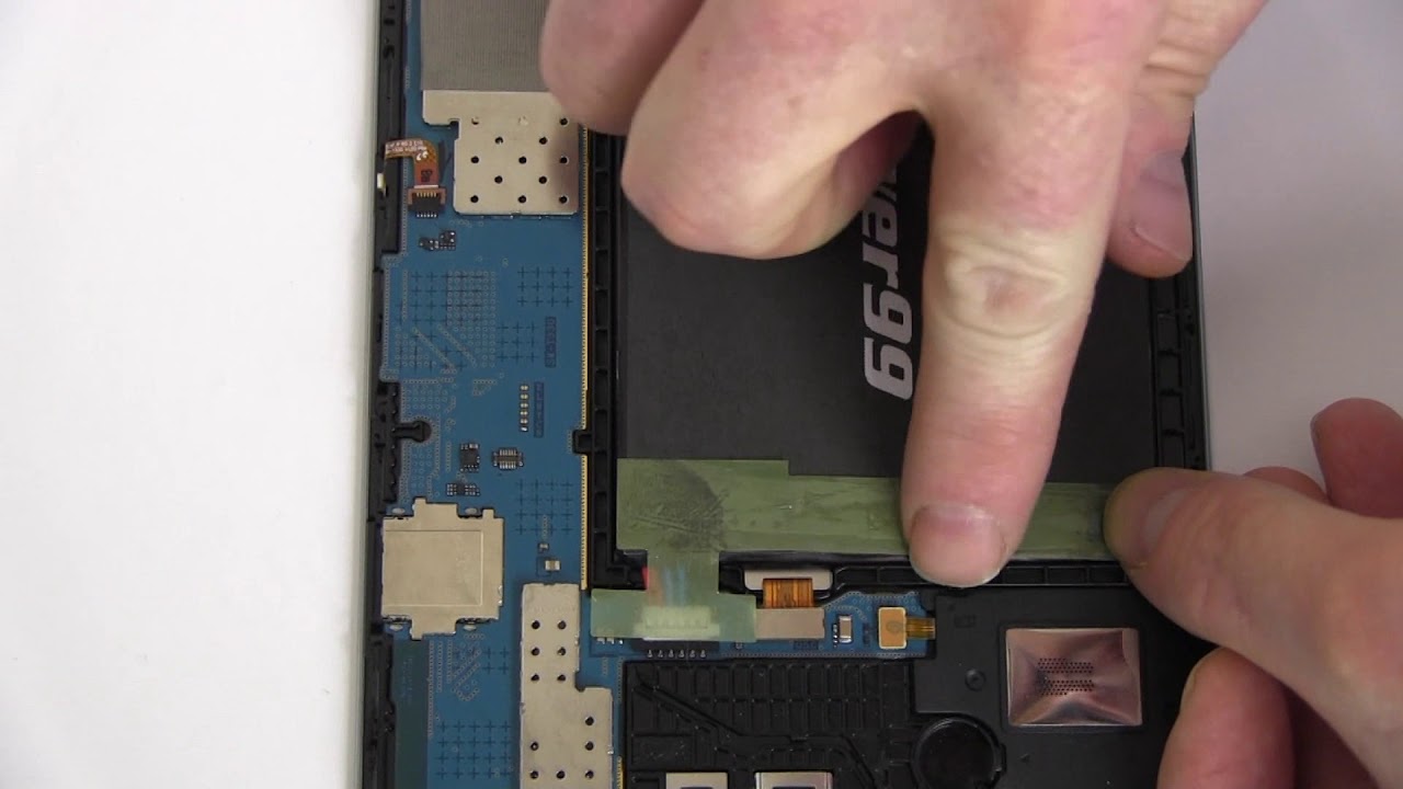 How to Replace Your Samsung Galaxy Tab 4 8.0 SM-T330NU Battery - YouTube