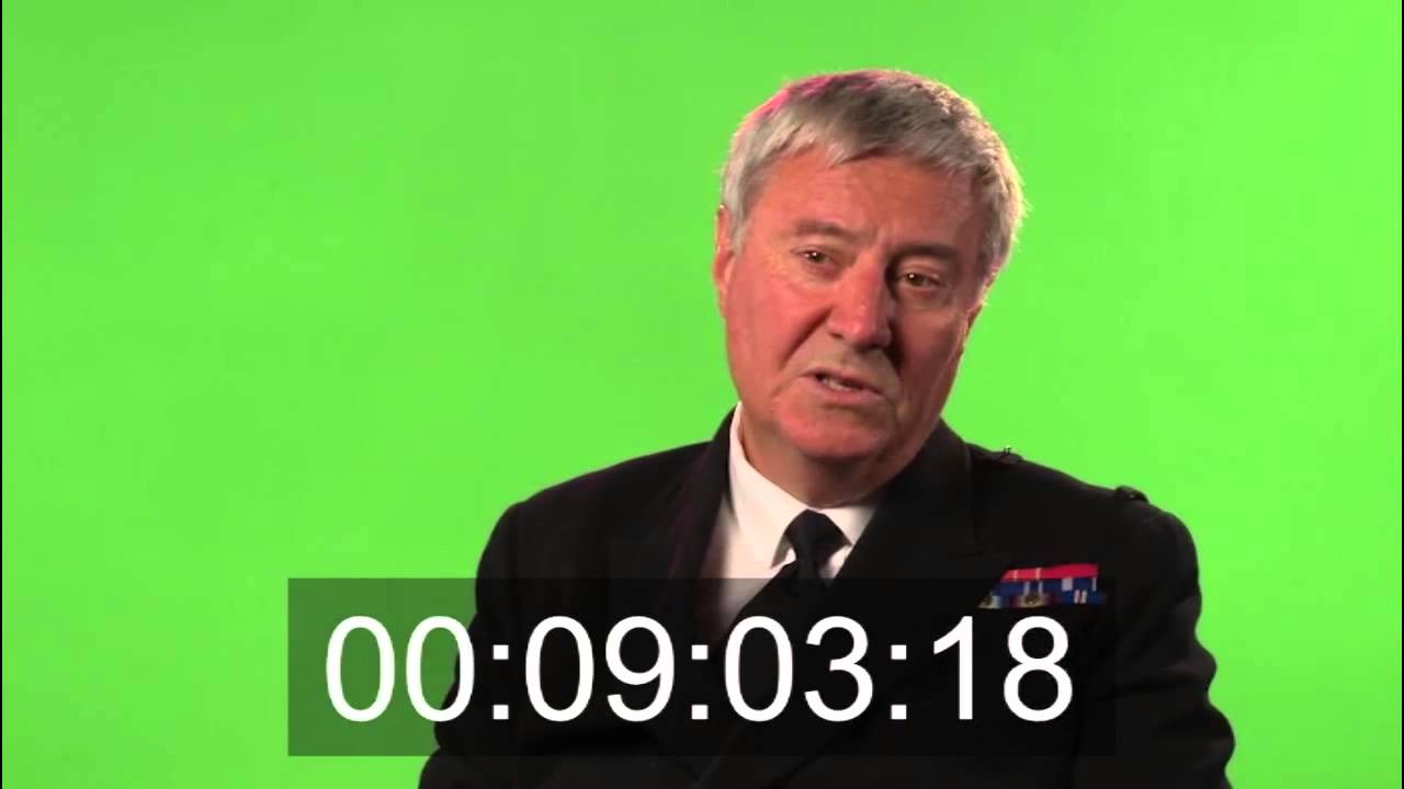 Vice Admiral Sir Anthony Dymock - Gulf War memories - YouTube