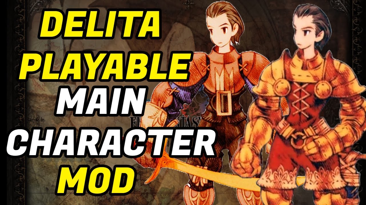 Final Fantasy Tactics Main Character Delita Mod - YouTube
