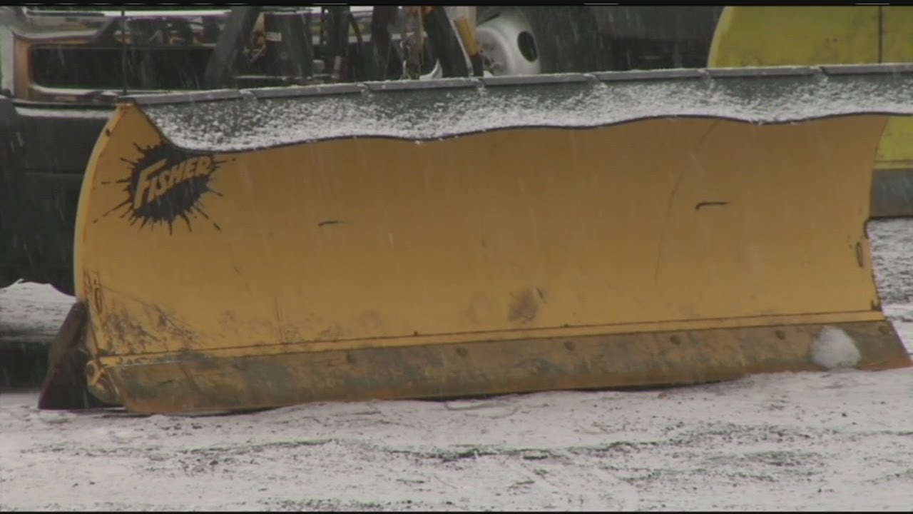 Private plowing having a successful winter so far - YouTube