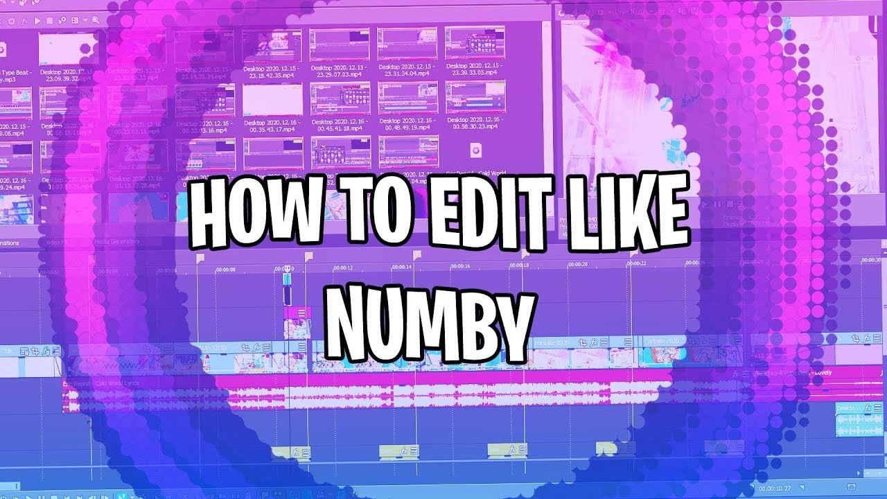 Tutorial: How To Edit Like Numby, LMGK, and Clerke Sony Vegas (Mitr0 ...