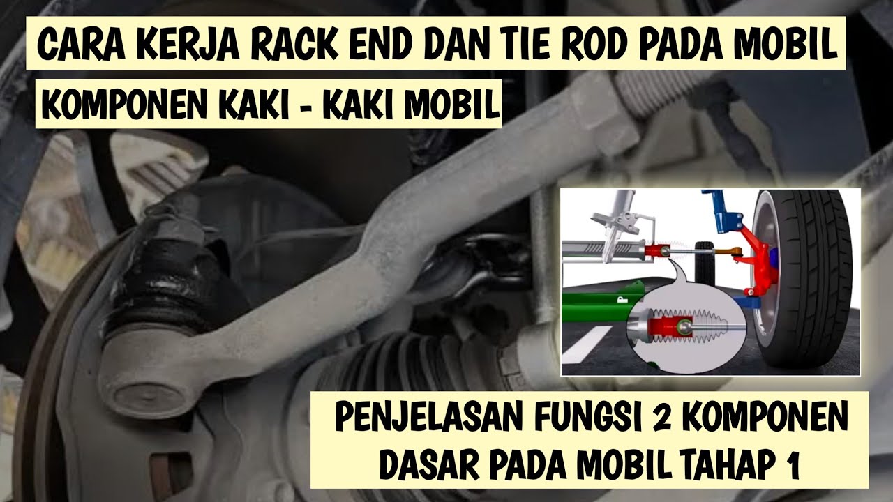CARA KERJA RACK END DAN TIE ROD PADA MOBIL - FUNGSI RACK END DAN TIE ...