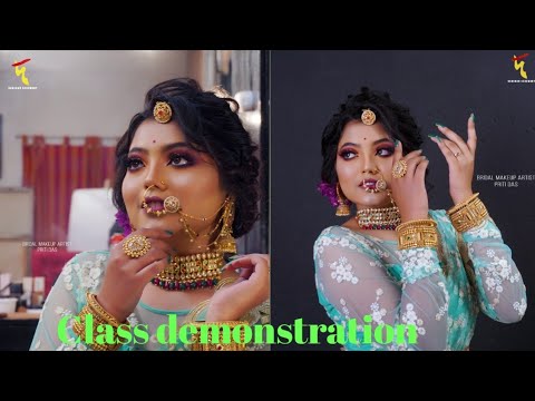 Bridal master class//class demonstration - YouTube