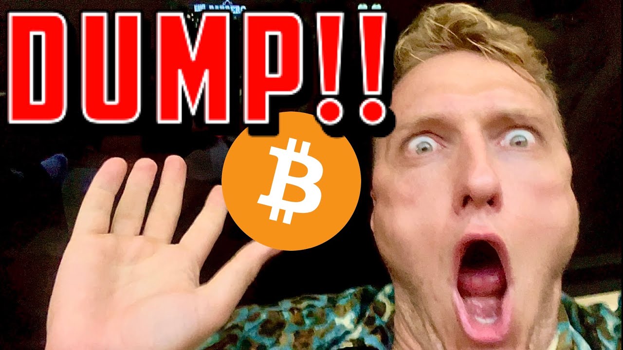 HUGE BITCOIN DUMP!!!!!!!!!!!! [how low will crypto go?] - YouTube