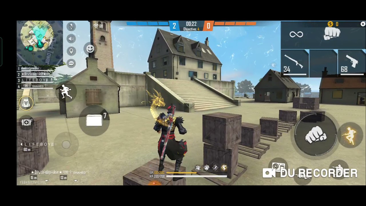 free fire gameplay like RaiSter - YouTube