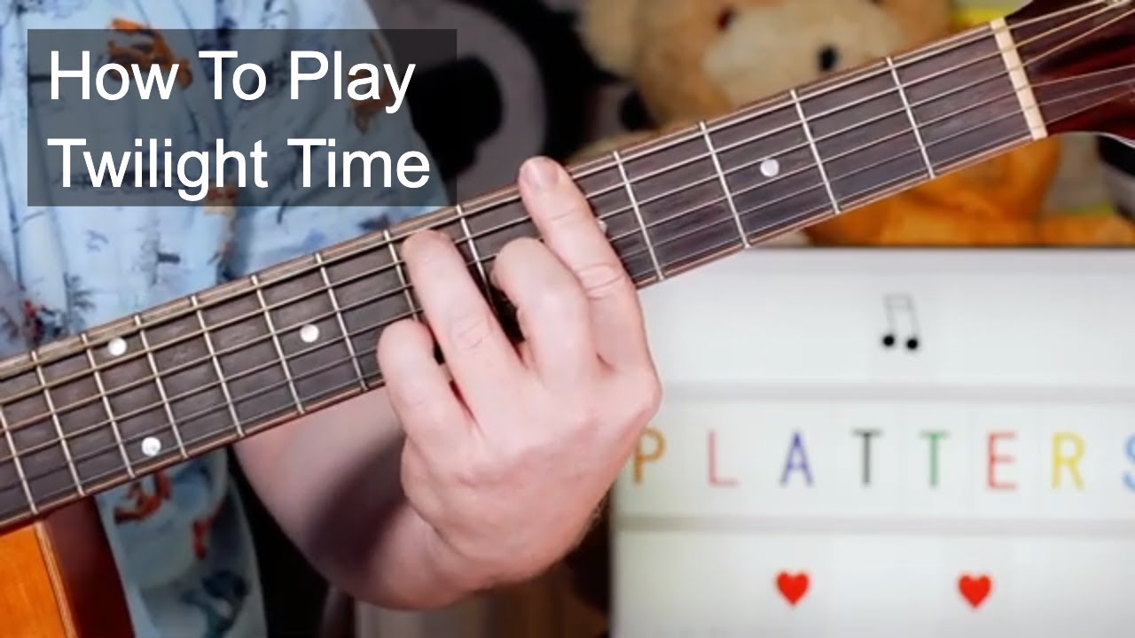 'Twilight Time' The Platters Acoustic Guitar Lesson - YouTube