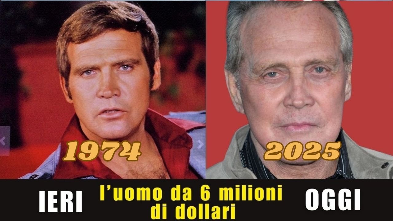 L’UOMO DA SEI MILIONI DI DOLLARI (1974) – Cast: Attori di IERI e OGGI ...